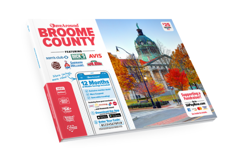 Broome County Save Around Coupon Books Fundraiser - Better World ...